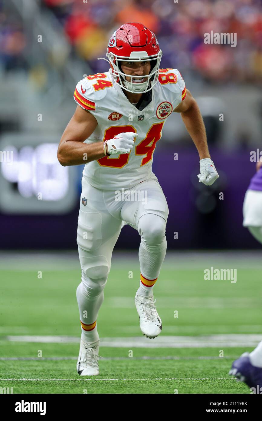 Kansas City Chiefs wide receiver Justin Watson (84) in action against ...