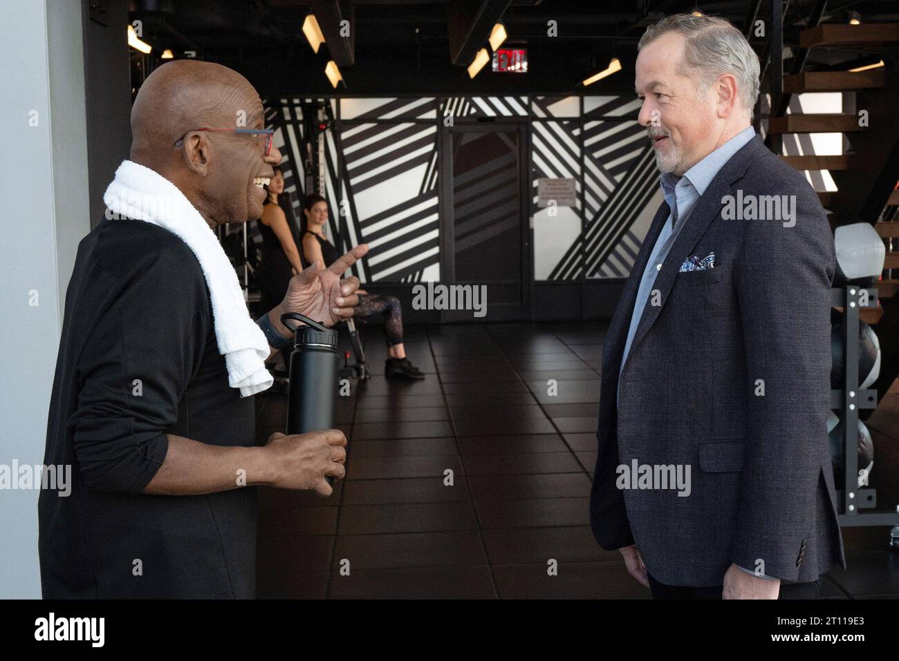 BILLIONS, from left: Al Roker, David Costabile, Hurricane Rosie ...