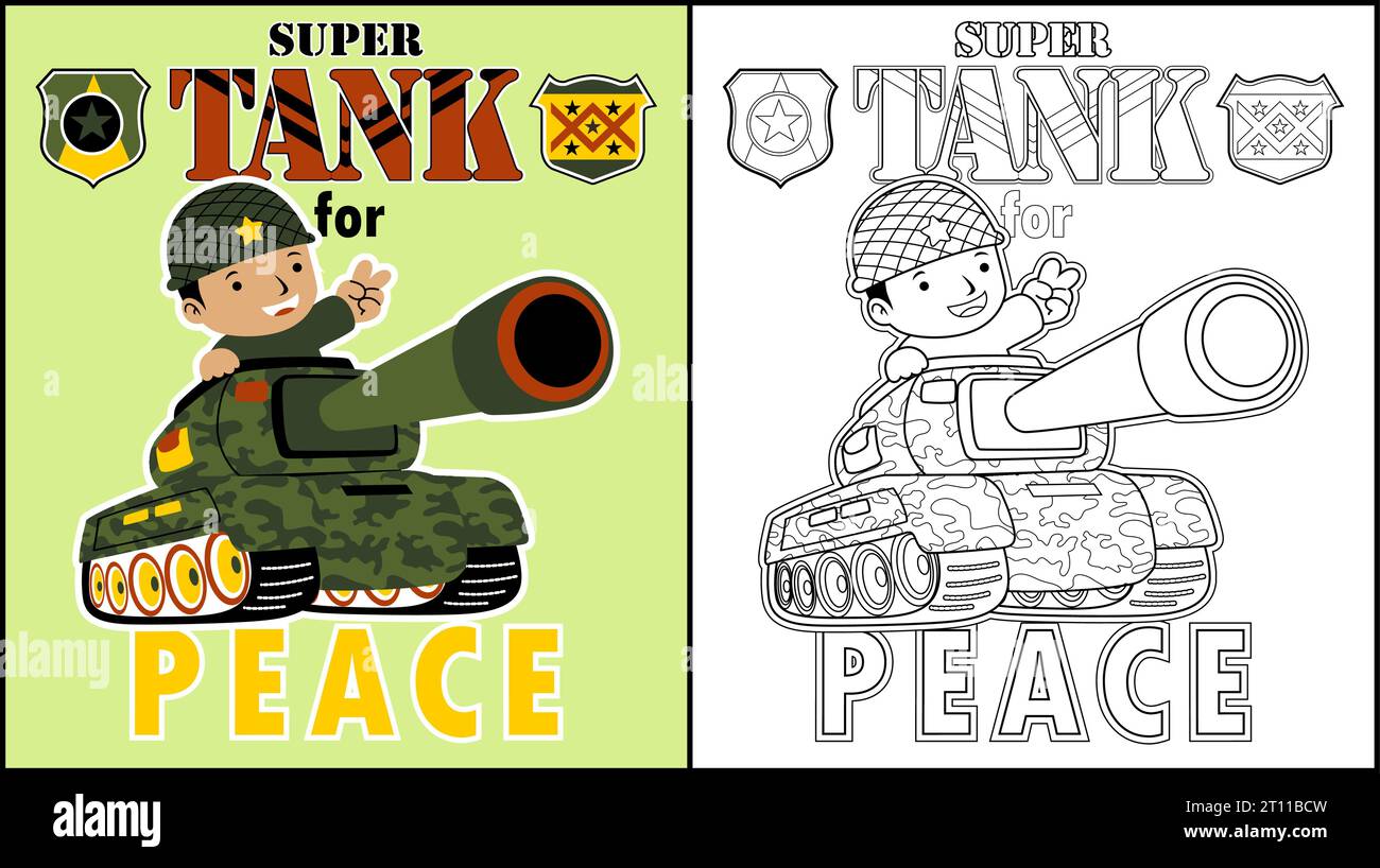 Sign on military vehicle Stock Vector Images - Alamy