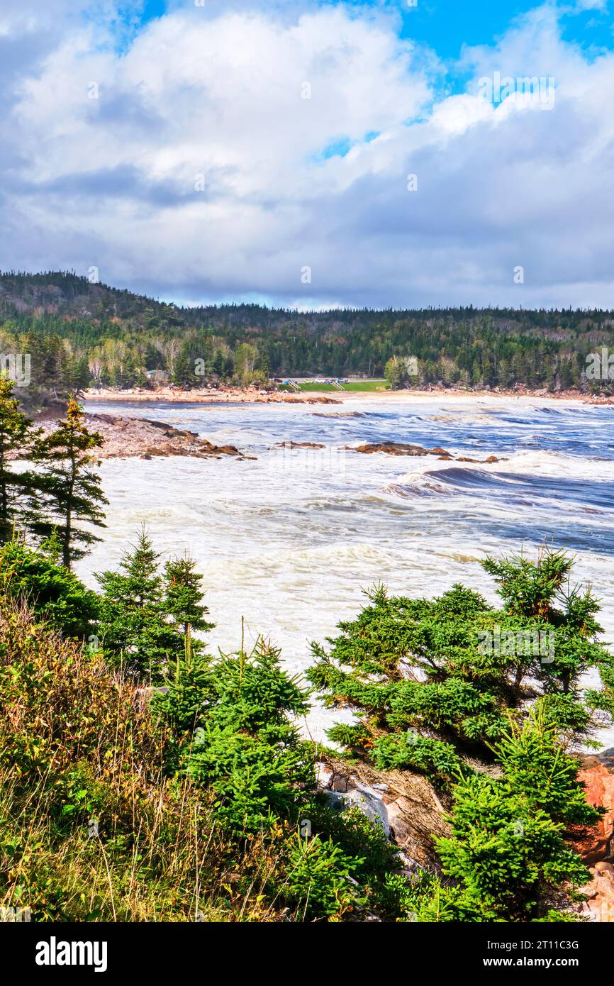 Black Brook Cove is located along the Cabot Trail in the Cape Breton ...
