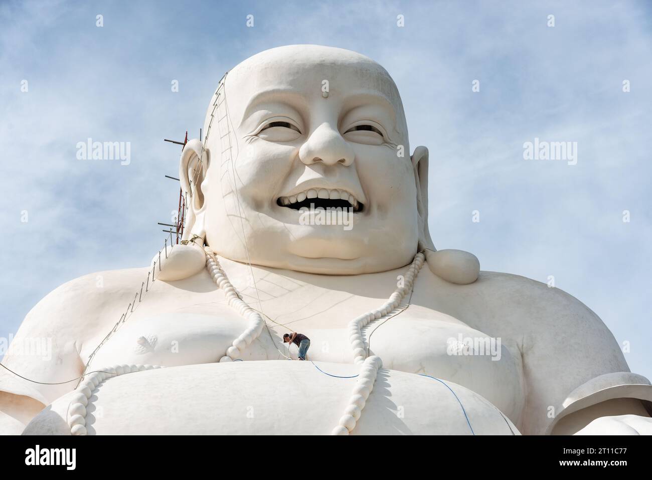 AN GIANG, VIET NAM- OCT 16: Spiritual travel at Mekong Delta, Nui Cam ...