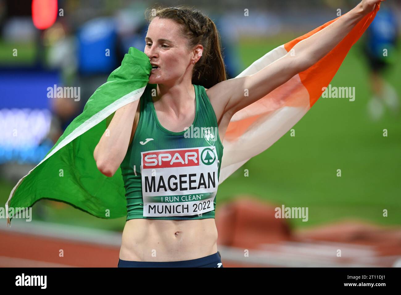 Ciara Mageean (Ireland, Silver Medal). 1500m. European Championships ...