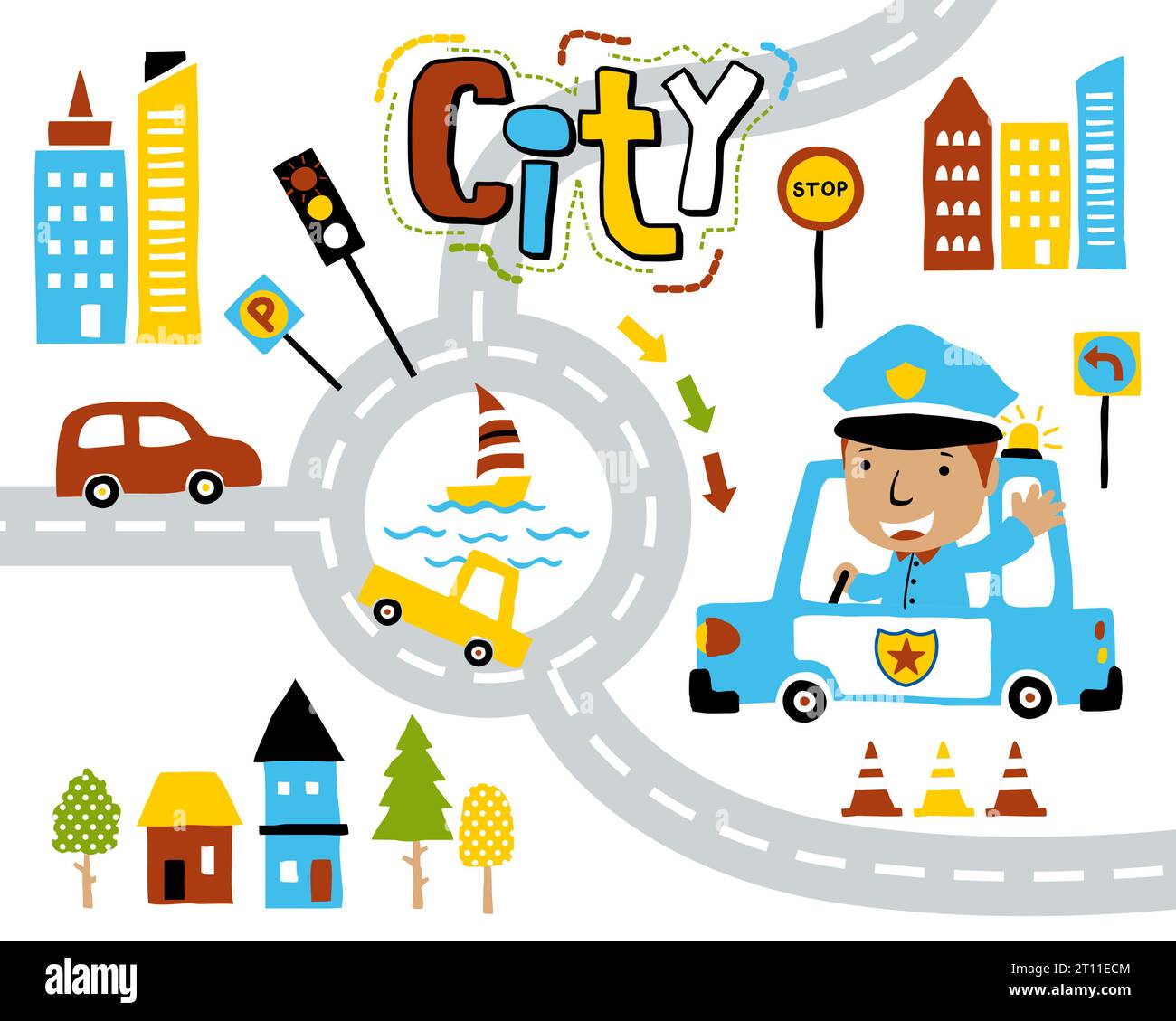 Map patrol Stock Vector Images - Alamy