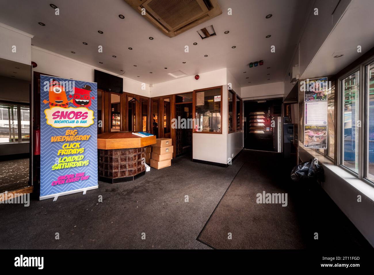 Old Snobs nightclub in Birmingham, England Stock Photo - Alamy