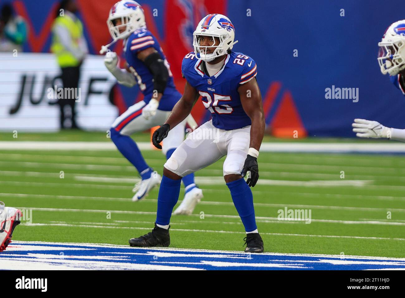 Buffalo Bills linebacker Tyrel Dodson (25) in action during an NFL ...
