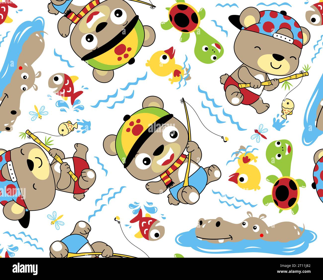 Bear pool zoo Stock Vector Images - Alamy