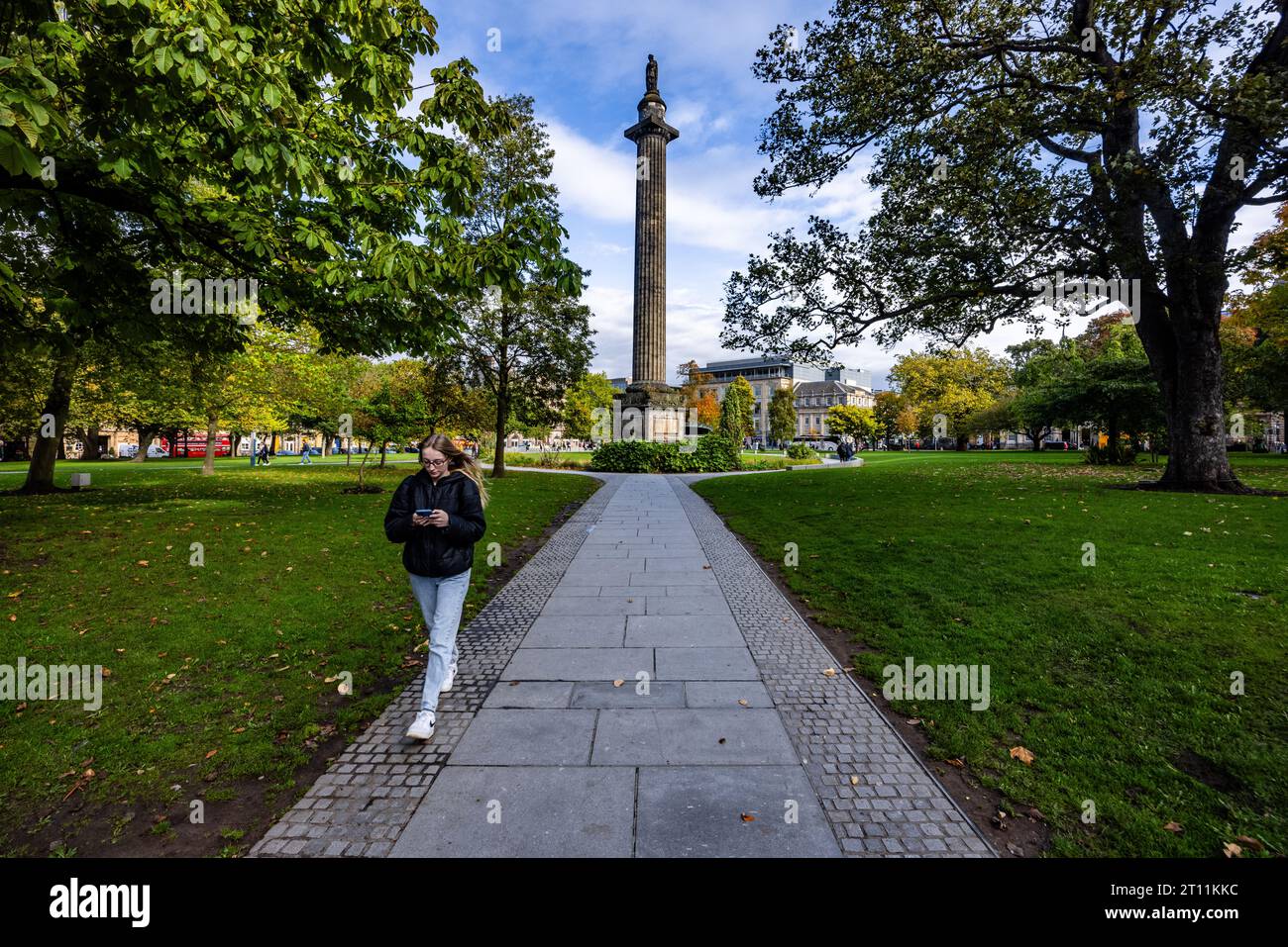 Edinburgh, United Kingdom. 10 October, 2023 Pictured: St Andrew Square ...
