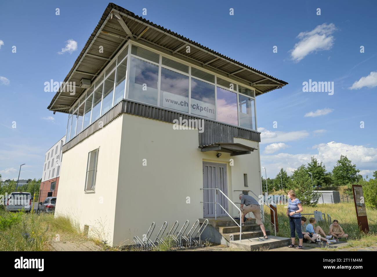 Wachturm, Gedenkstätte, Checkpoint Bravo, Drewitz-Dreilinden ...
