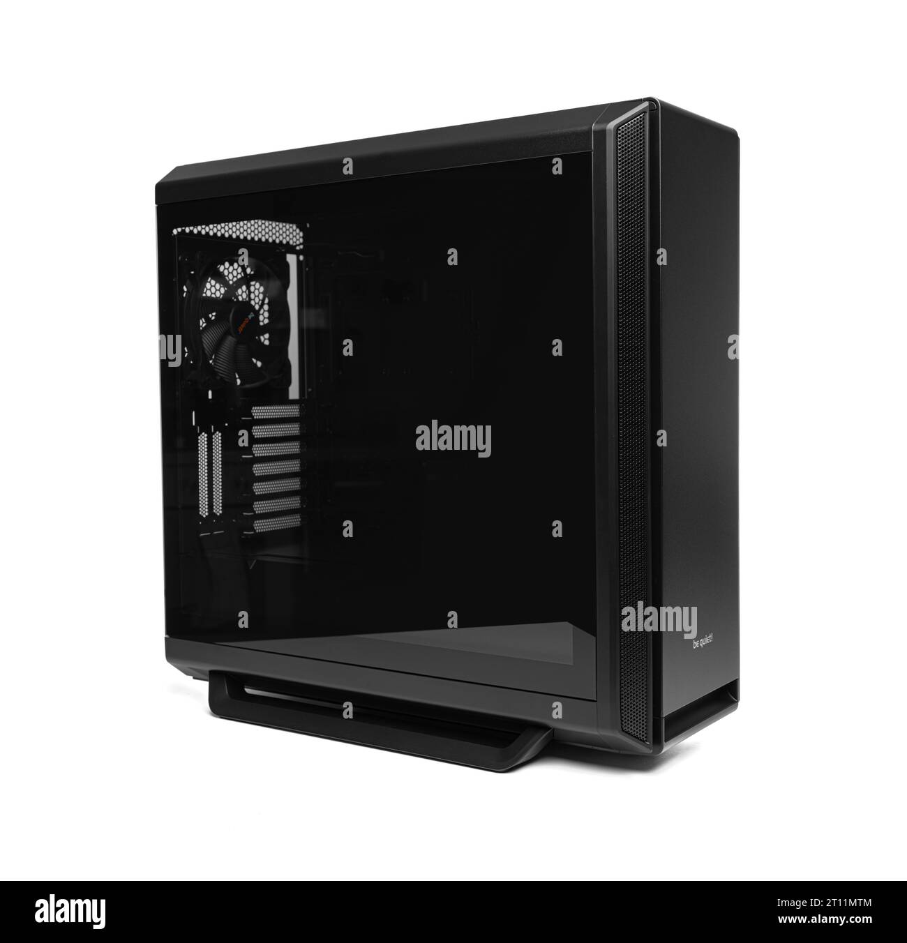 System unit case be quiet silent base 802 on white background Stock ...