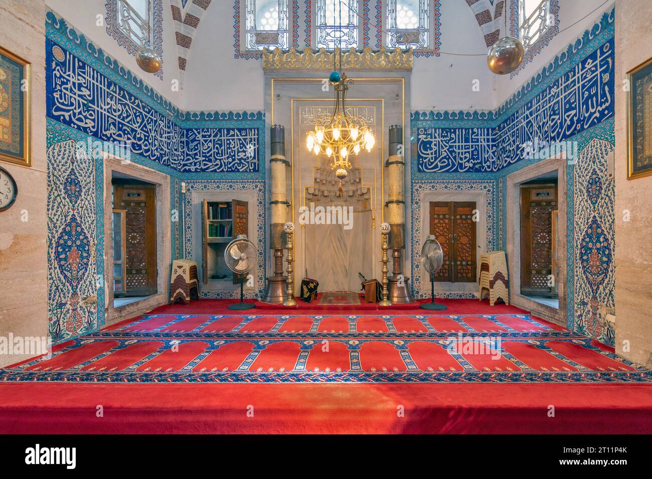 Interior view of The Atik Valide Mosque,Uskudar,Istanbul,Turkey Stock ...
