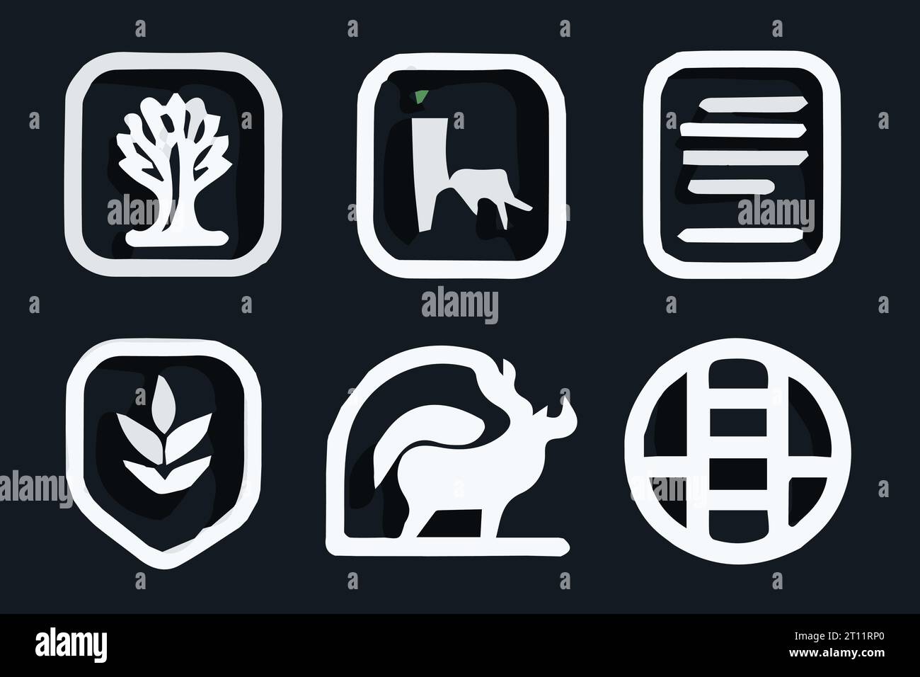 Energy efficiency icons black Stock Vector Images - Alamy