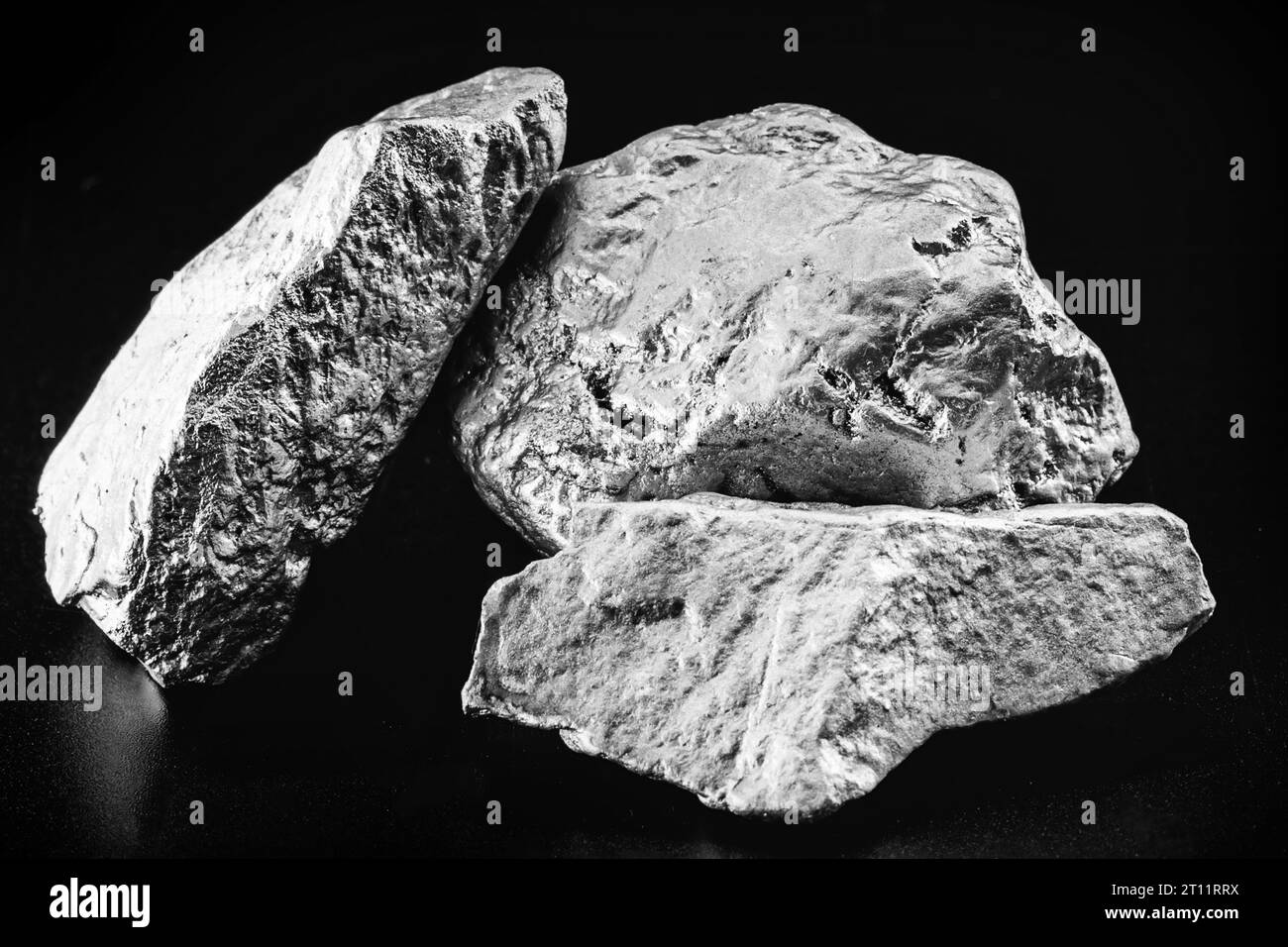 Native silver rock Black and White Stock Photos & Images - Alamy