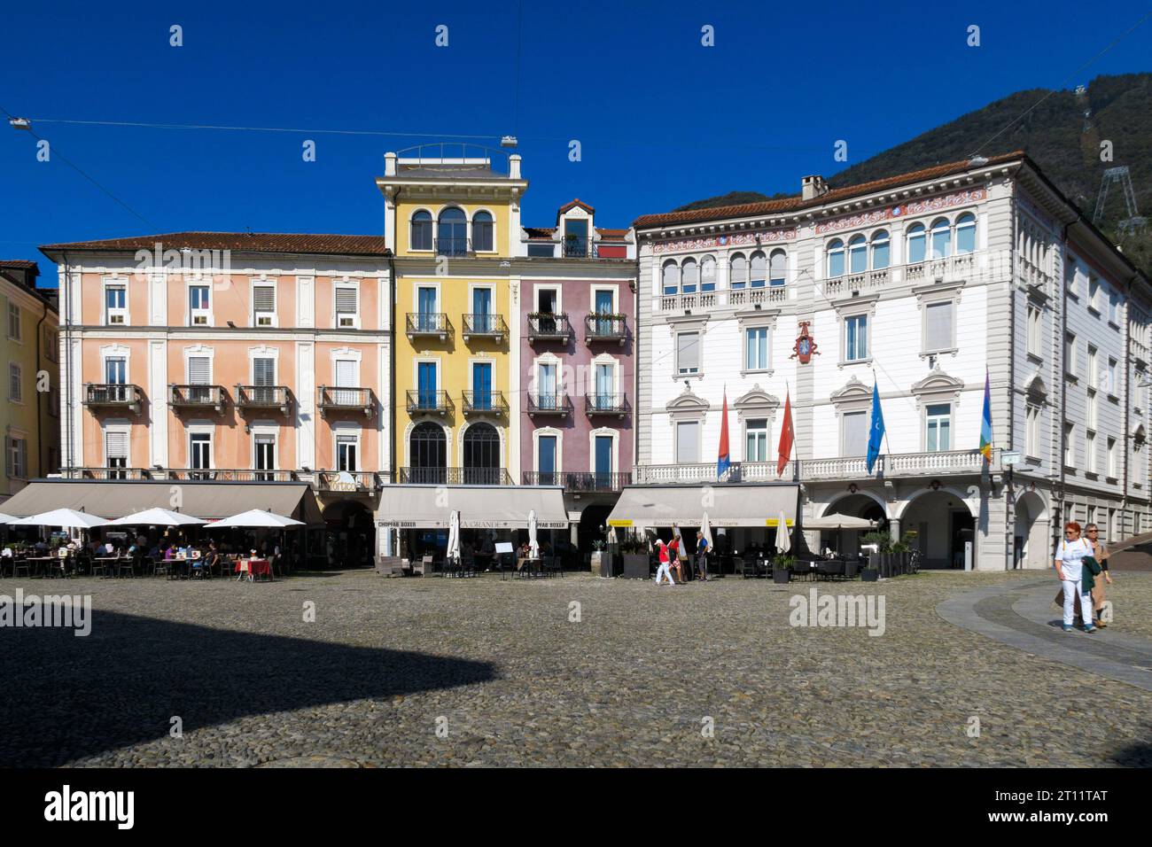 Piazza grande di locarno hi-res stock photography and images - Alamy