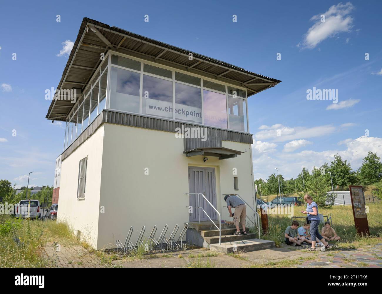 Wachturm, Gedenkstätte, Checkpoint Bravo, Drewitz-Dreilinden ...
