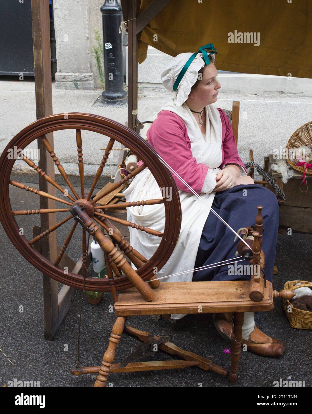 Canada, Quebec, Montreal, 18th century public market, traditional ...