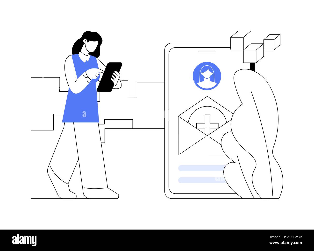 Digital medical records blockchain hi-res stock photography and images ...