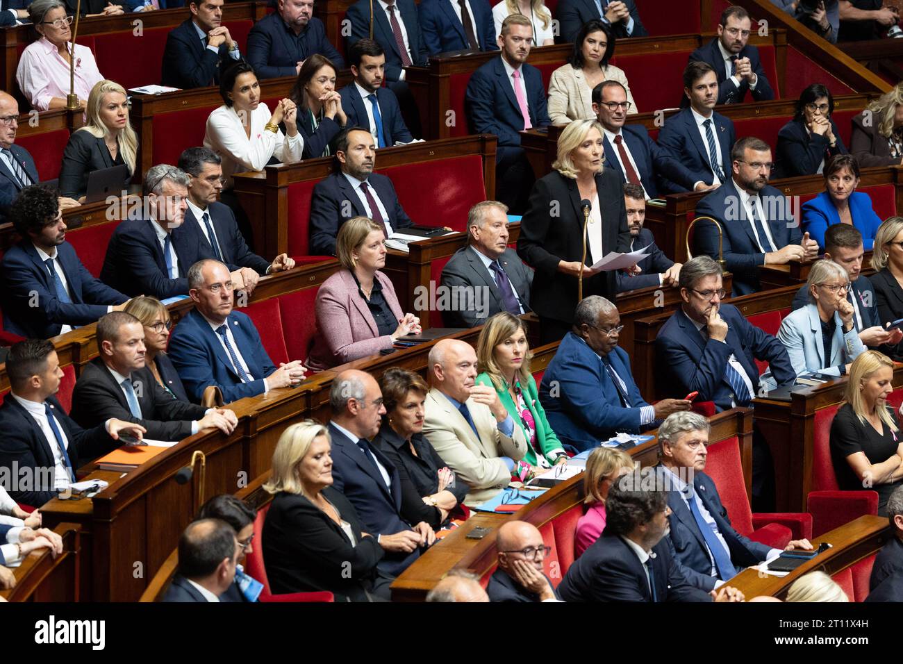 Paris, France. 10th Oct, 2023. French deputy and president of Le ...