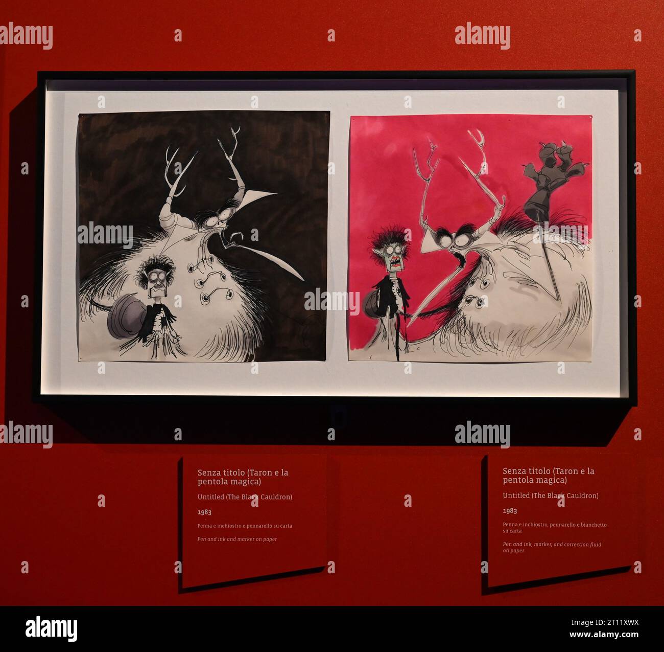 Turin, . 10th Oct, 2023. Turin, Italy Tim Burton presents the ...