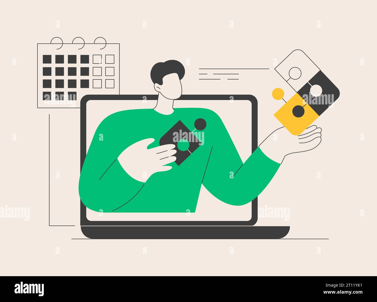 Project delivery abstract concept vector illustration Stock Vector ...