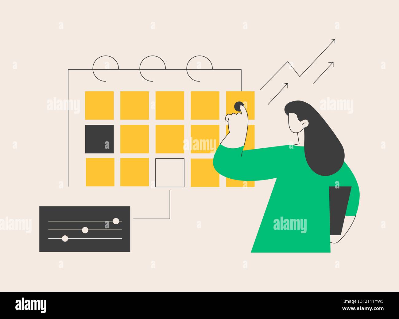 Campaign planning abstract concept vector illustration Stock Vector ...