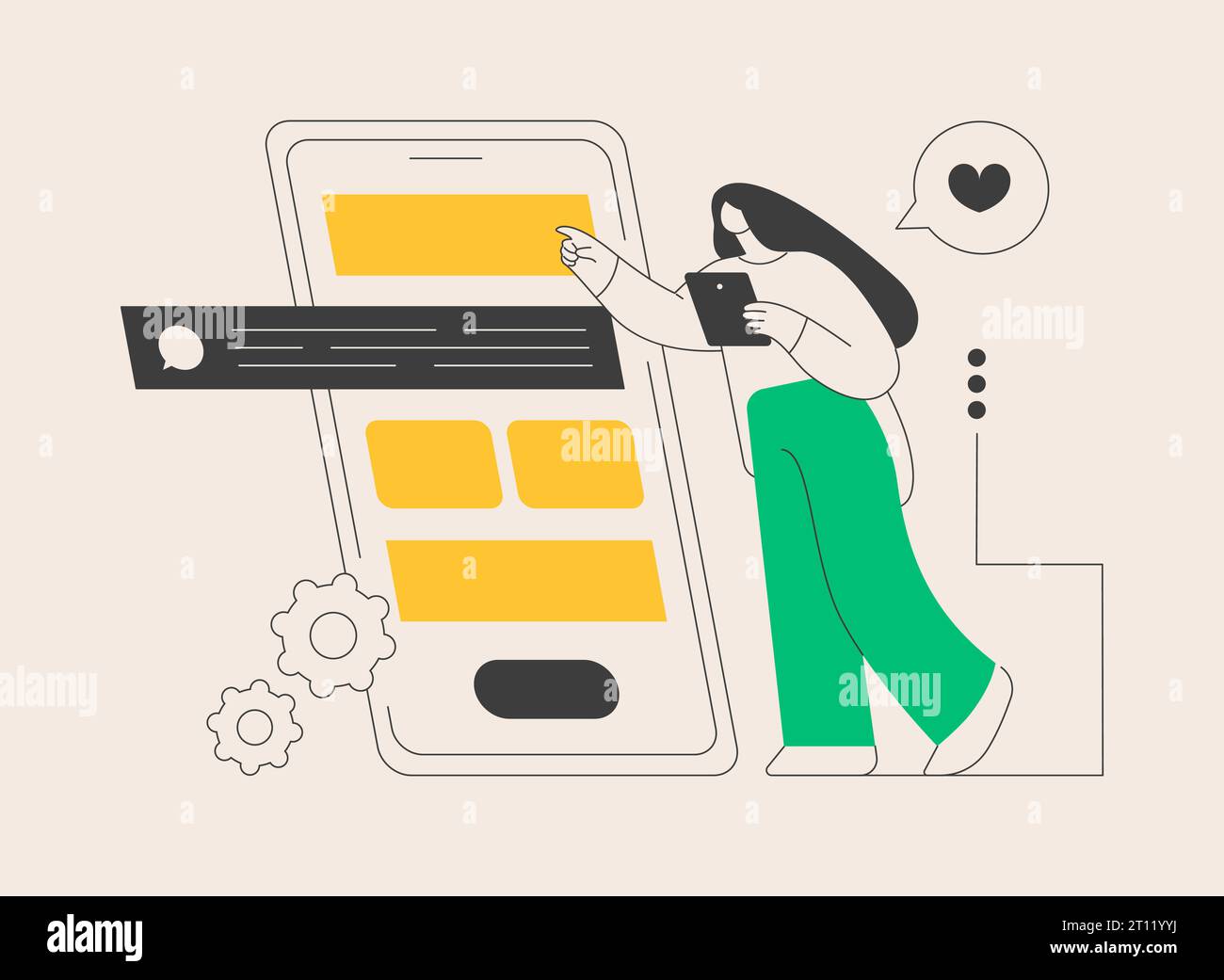 Usability testing abstract concept vector illustration Stock Vector ...