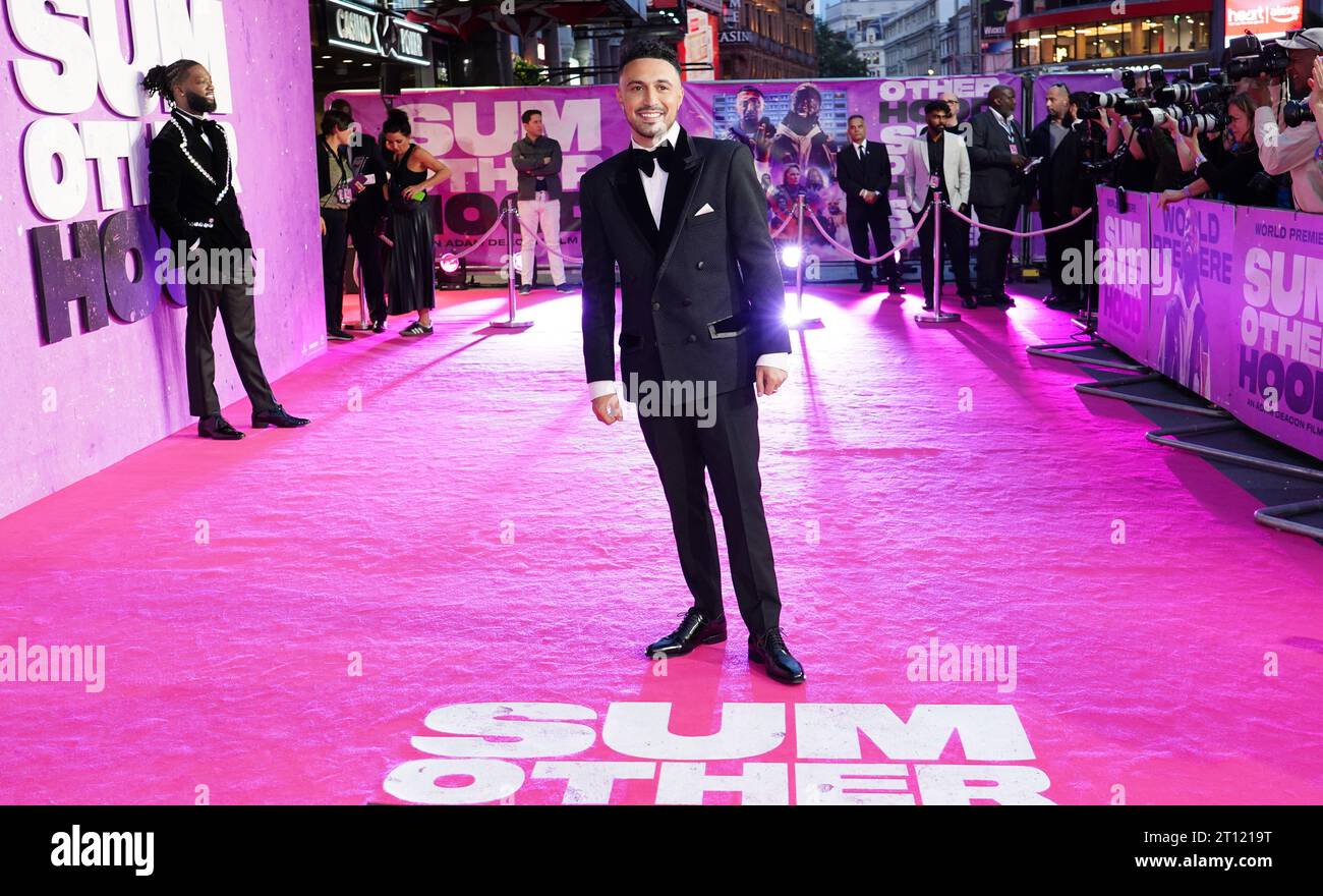 Adam Deacon attending the world premiere of Sumotherhood at Cineworld ...