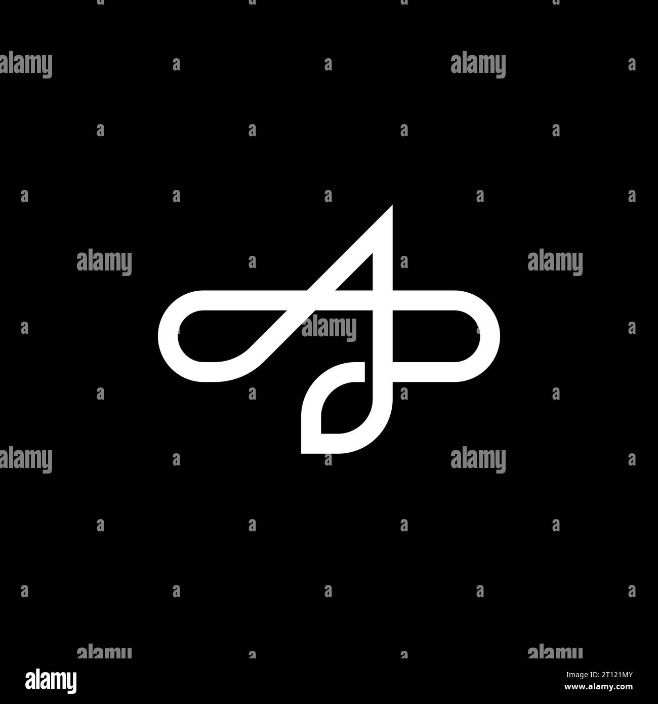 AP Logo, AP Monogram, Initial AP Logo, Letter AP Logo, Icon, Vector ...
