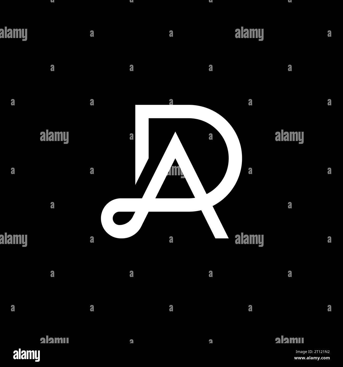 AD DA Logo, DA AD Monogram, Initial AD DA Logo, Letter DA AD Logo, Icon, Vector Stock Vector ...