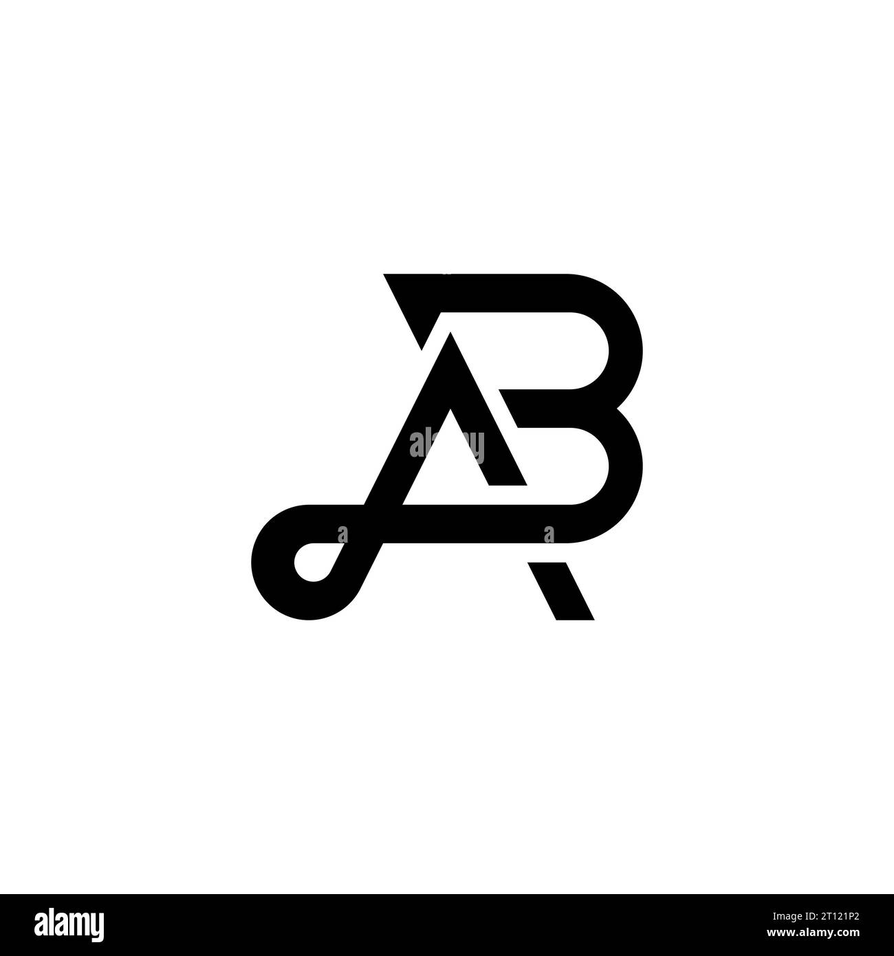 AB Logo, AB Monogram, Initial AB Logo, Letter AB Logo, Icon, Vector ...