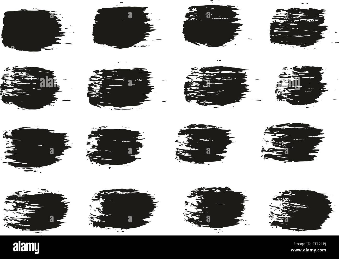 Round Brush Regular Straight Lines Artist Brush High Detail Abstract ...