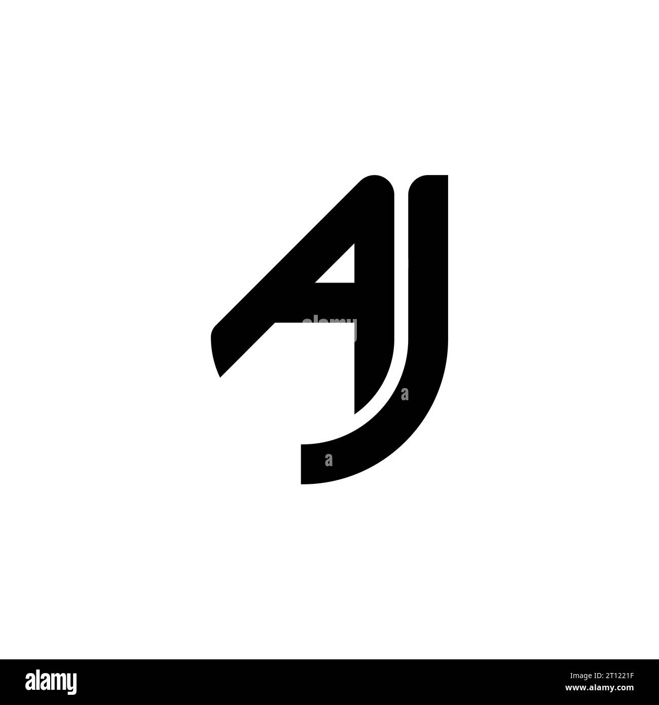 AJ logo, AJ Monogram, Initial AJ Logo, Letter AJ logo, Icon, Vector ...