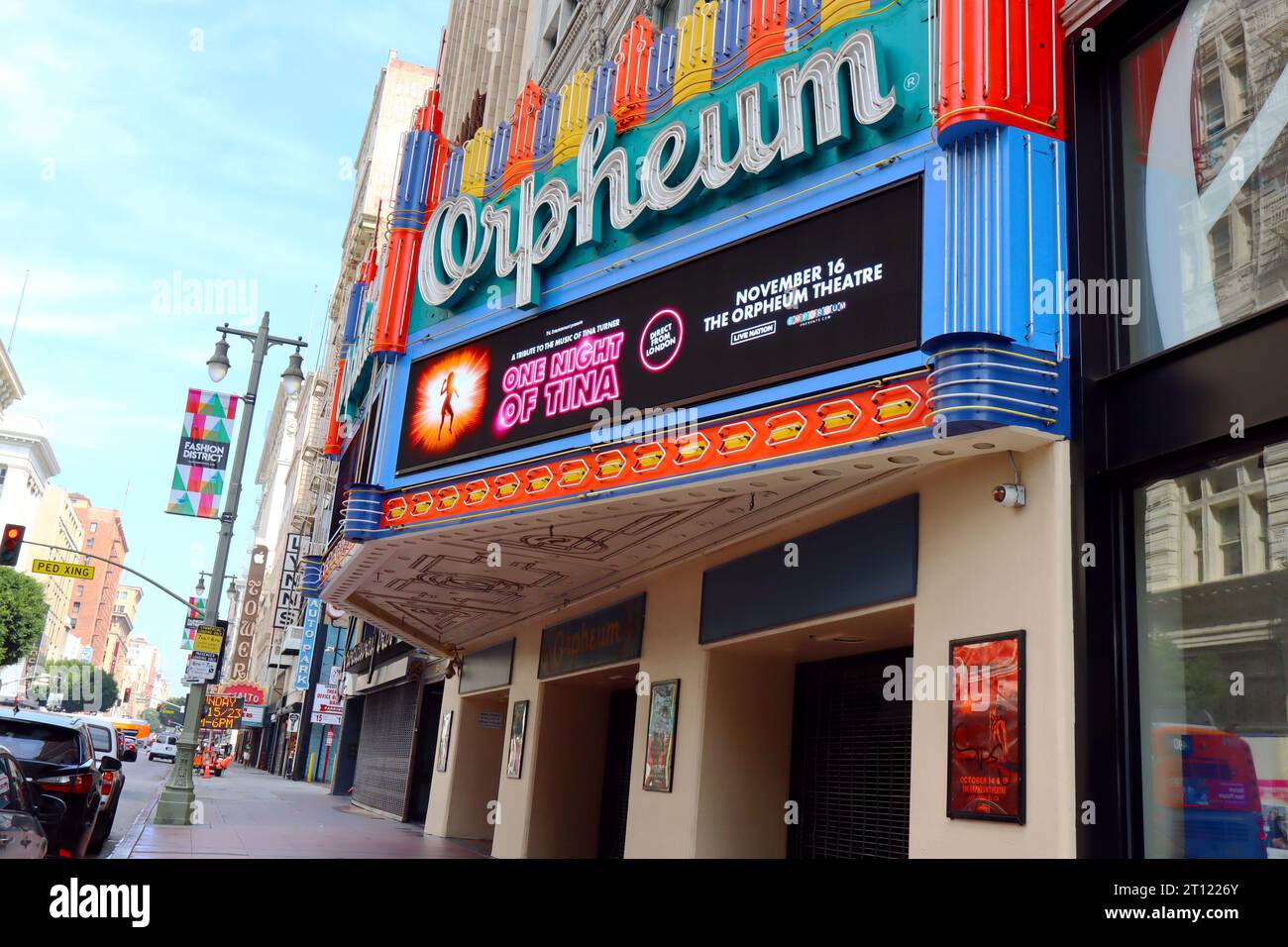 Los Angeles, California: The Orpheum Theatre, historic Theatre at 842 S. Broadway in the ...
