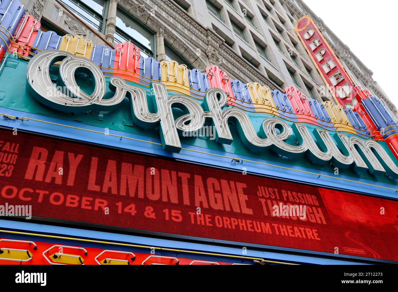Los Angeles, California: The Orpheum Theatre, historic Theatre at 842 S. Broadway in the ...