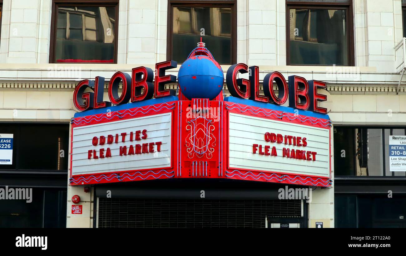 Los Angeles, California: Globe Theatre, historic Theatre at 740 S ...
