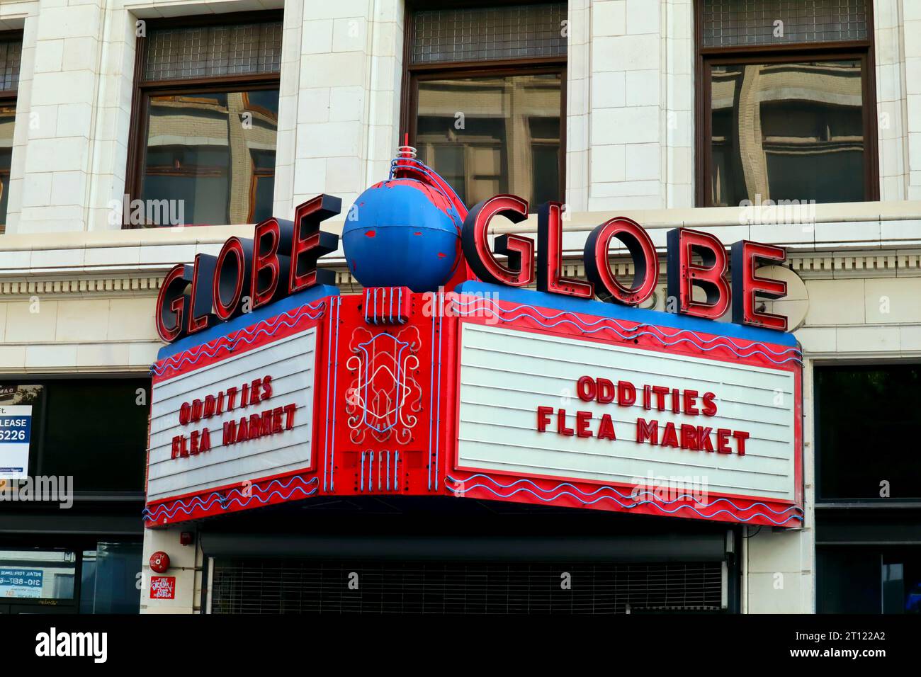Los Angeles, California: Globe Theatre, historic Theatre at 740 S ...
