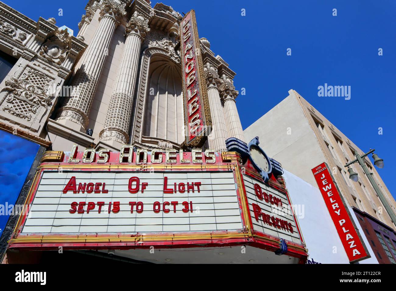 The Los Angeles Theatre, historic Theatre at 615 S. Broadway in the historic Broadway Theater ...