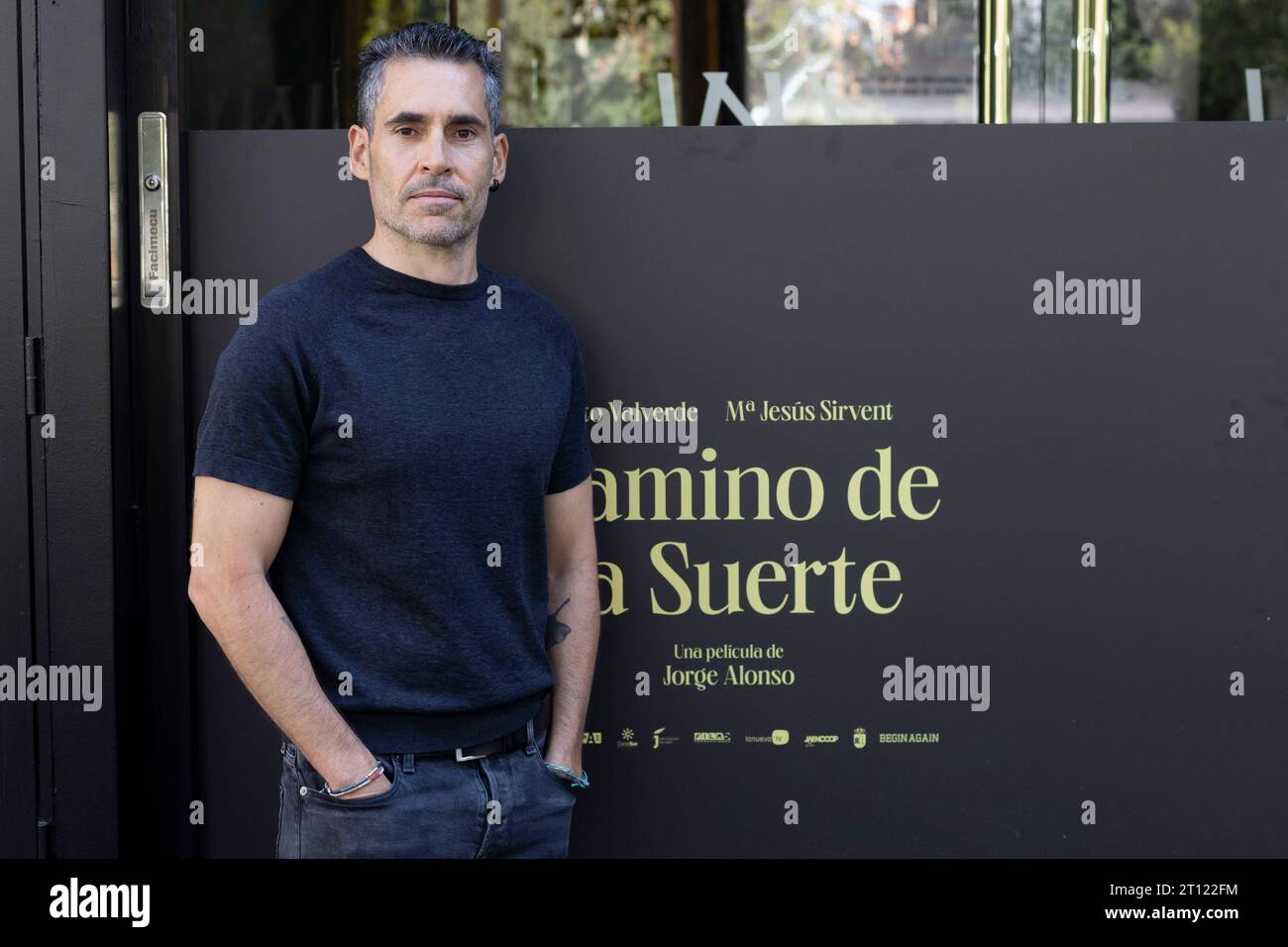 Madrid, Spain. 10th Oct, 2023. Jorge Alonso attends the Camino de la Suerte Photocall in Madrid ...