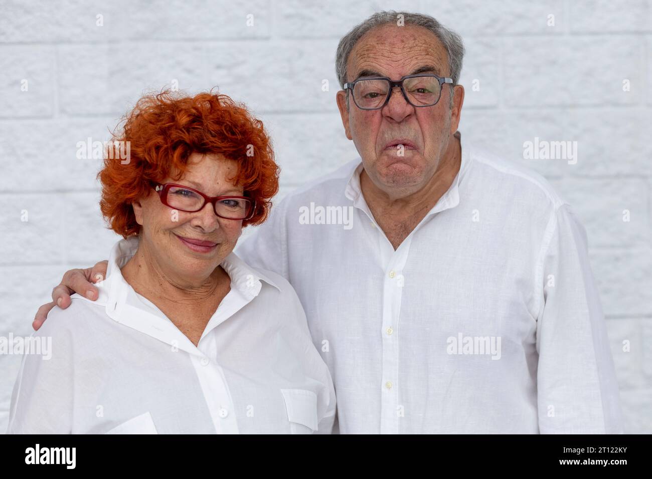Madrid, Spain. 10th Oct, 2023. Maria Jesus Sirvent and Tito Valverde ...