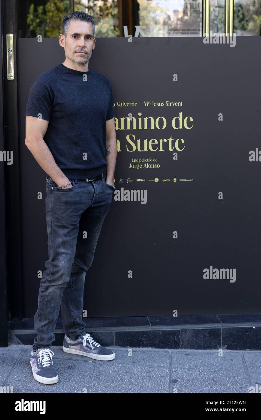 Madrid, Spain. 10th Oct, 2023. Jorge Alonso attends the Camino de la ...
