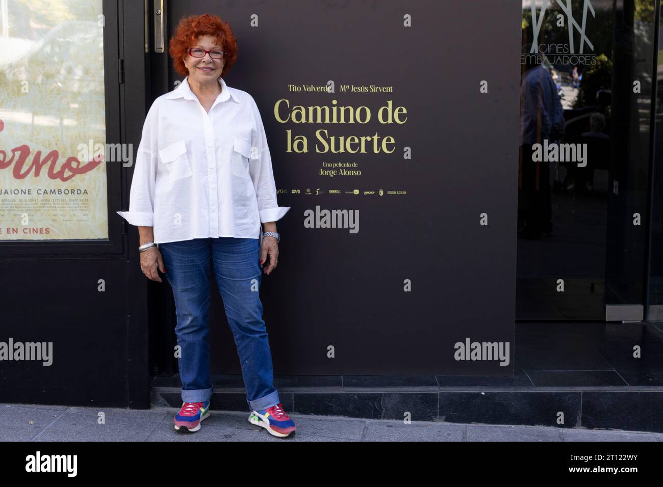 Madrid, Spain. 10th Oct, 2023. Maria Jesus Sirvent attends the Camino ...