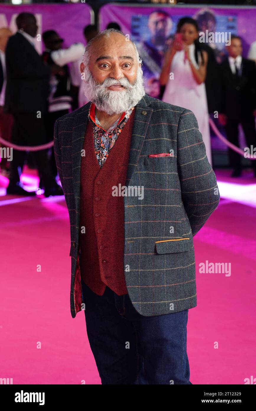 Bhasker Patel attending the world premiere of Sumotherhood at Cineworld ...