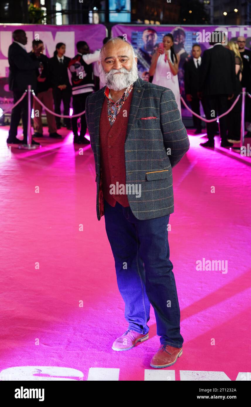 Bhasker Patel attending the world premiere of Sumotherhood at Cineworld ...