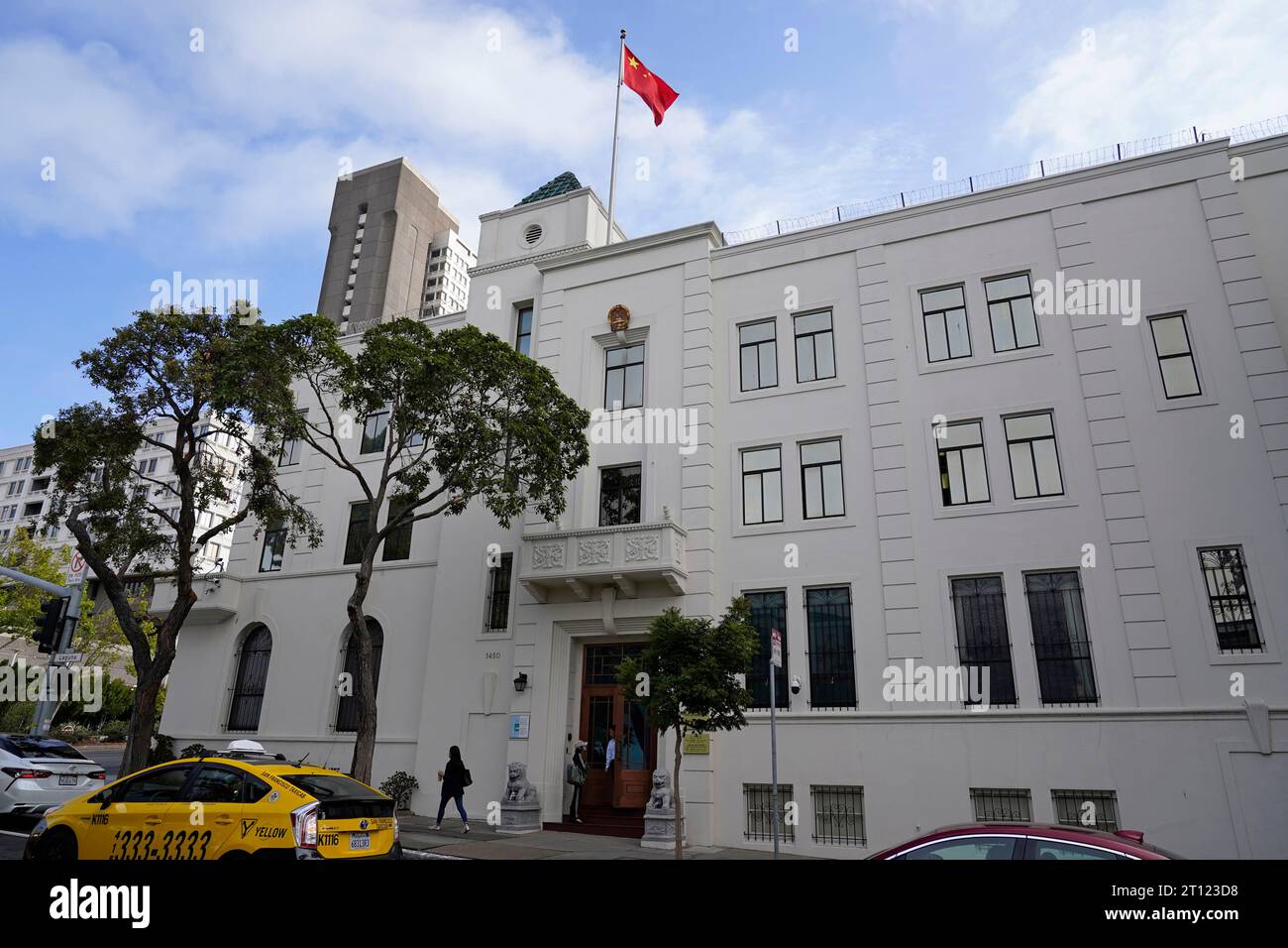 The Chinese consulate is seen in San Francisco, Tuesday, Oct. 10, 2023 ...