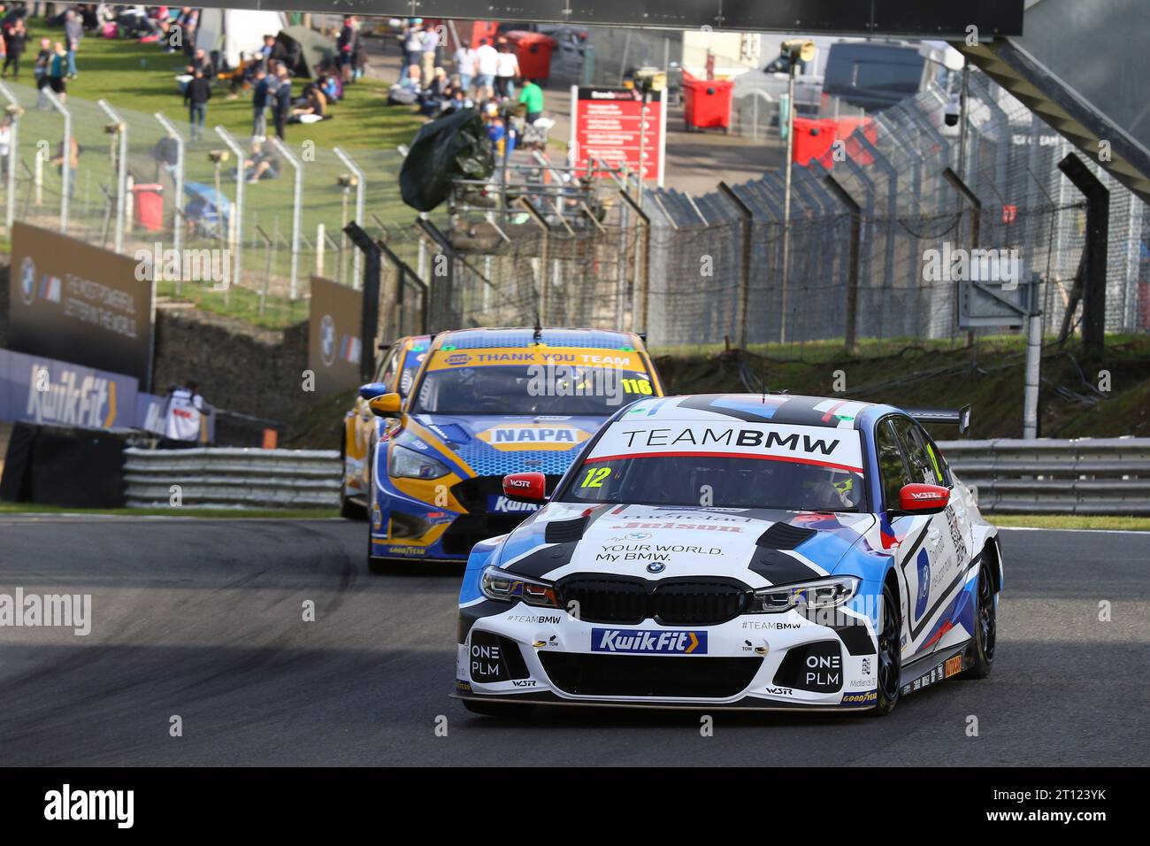 Stephen Jelly - Team BMW - driving BMW 330e M Sport number 12 in the ...