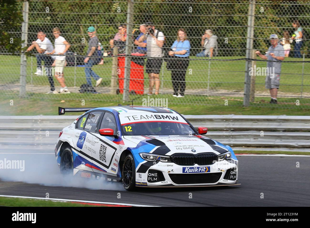 Stephen Jelly - Team BMW - driving BMW 330e M Sport number 12 in the ...