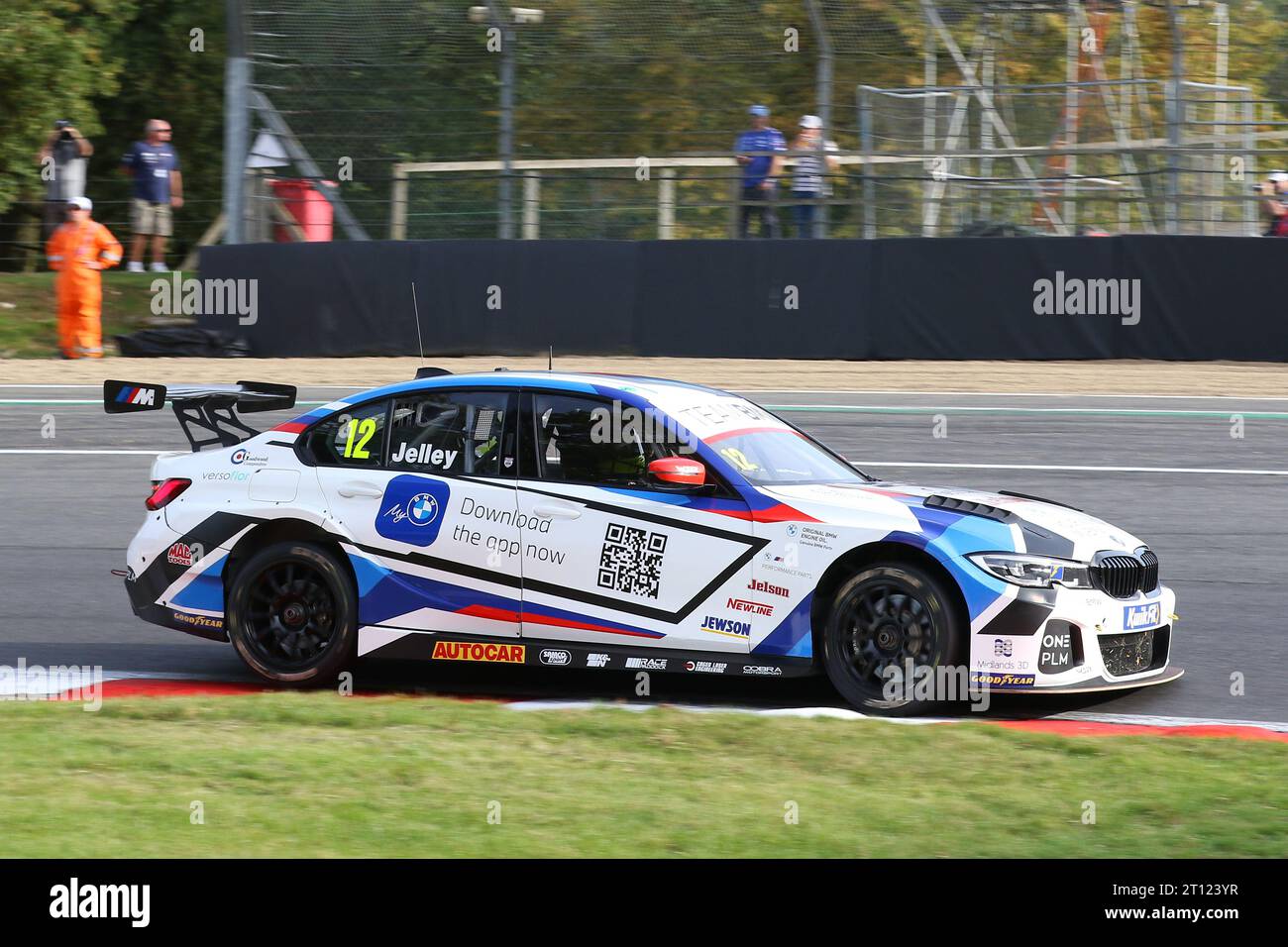 Stephen Jelly - Team BMW - driving BMW 330e M Sport number 12 in the ...