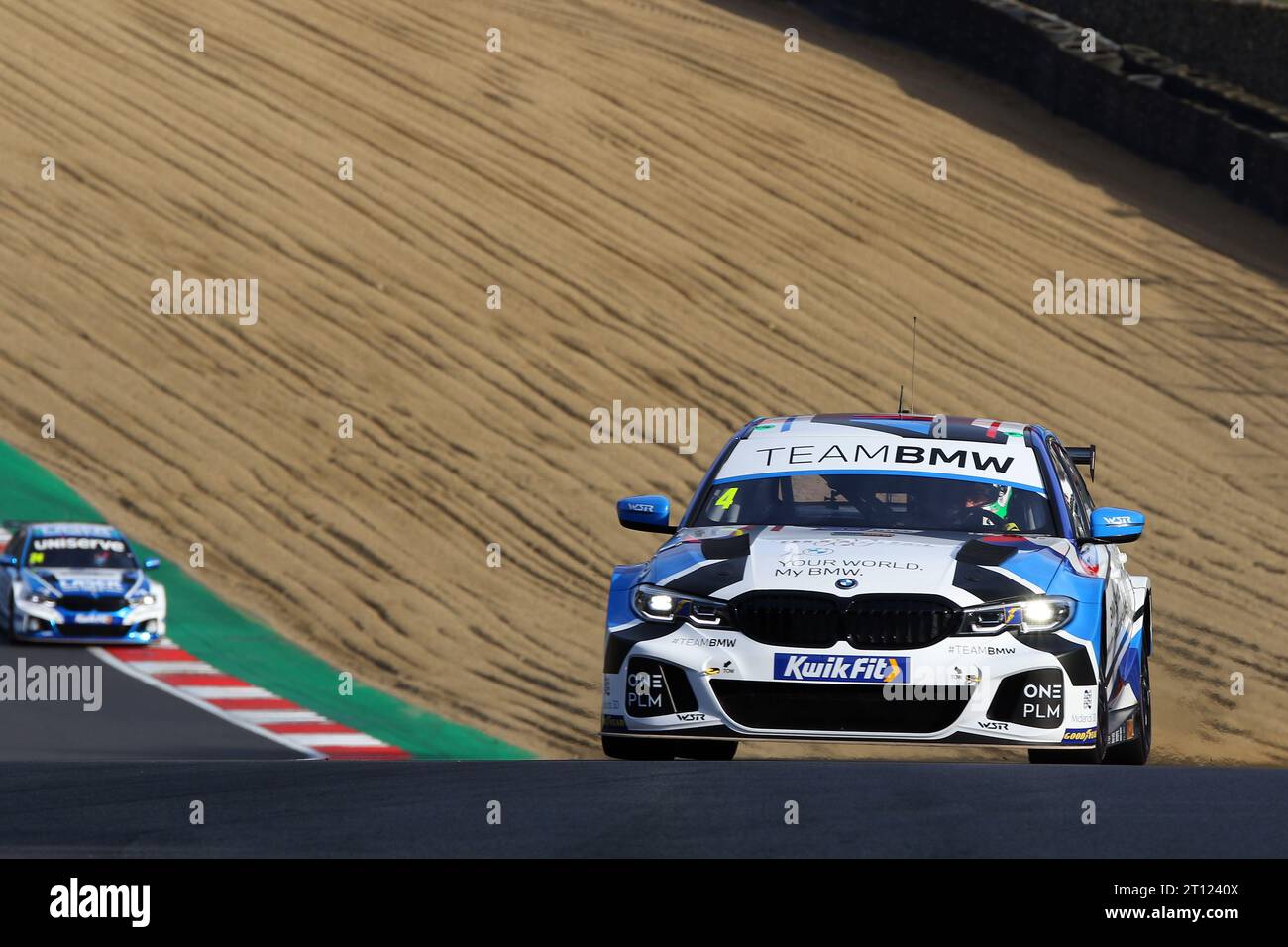 Colin Turkington - Team BMW - driving BMW 330e M Sport number 4 in the ...