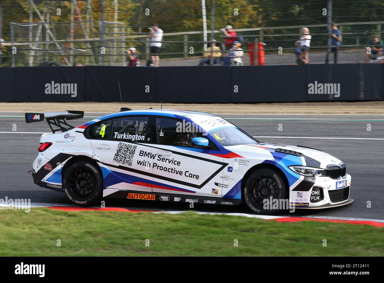 Colin Turkington - Team BMW - driving BMW 330e M Sport number 4 in the ...