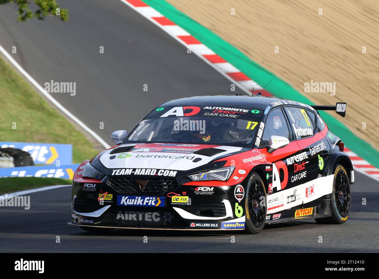 Dexter Patterson - RE.Beverages and Bartercard with Team Hard - driving Cupra Leon number 17 in ...