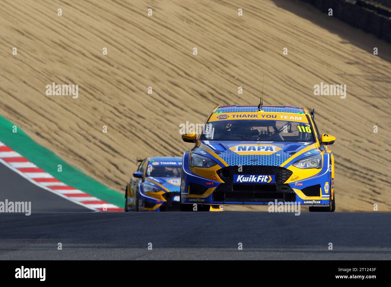 Championship Winner Ashley Sutton - Napa Racing UK - driving Ford Focus ...